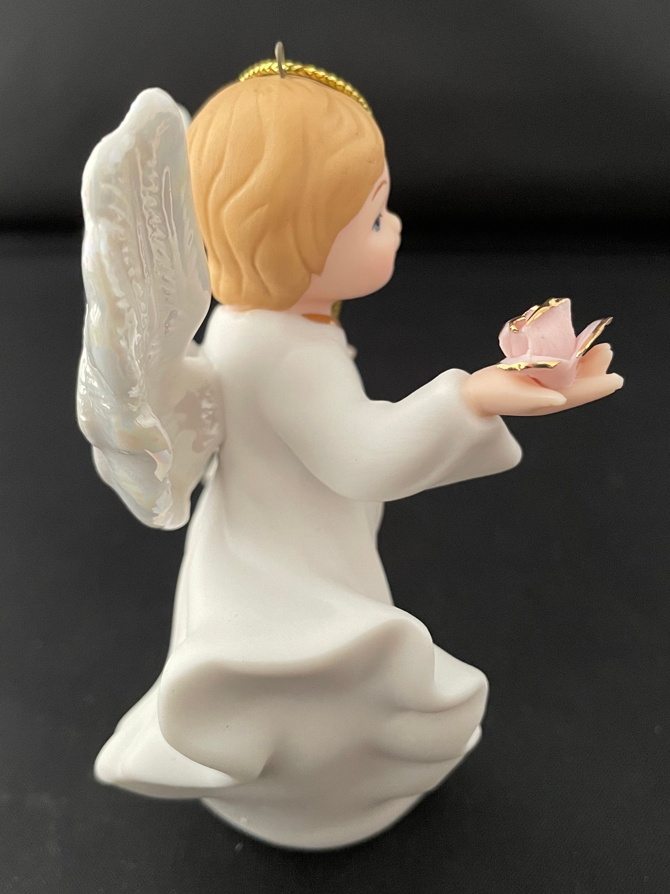 Vintage Porcelain Angels 3 New in Box, Religious Hanging Figurines, NOS ...