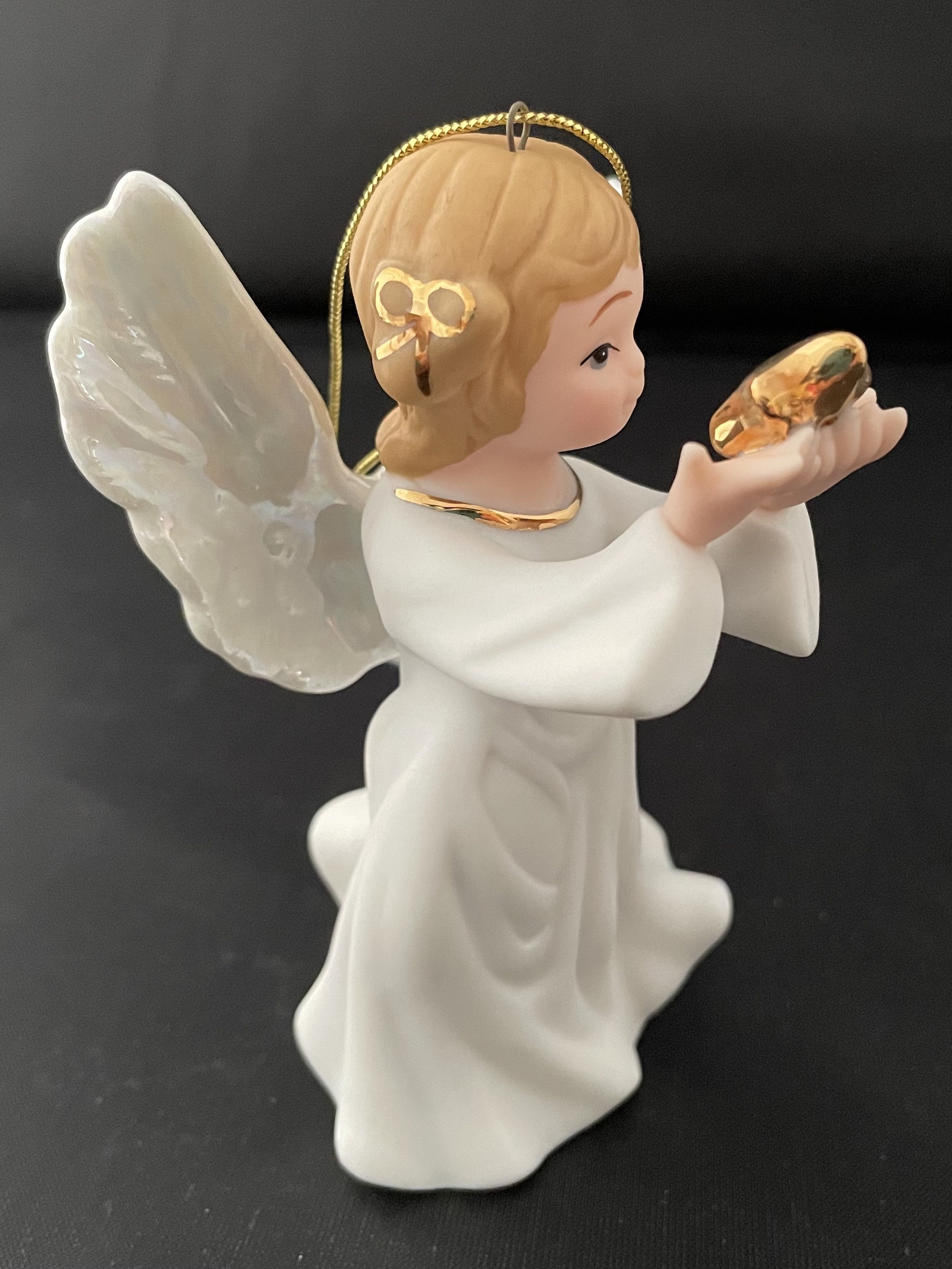 Vintage Porcelain Angels 3 New in Box, Religious Hanging Figurines, NOS ...