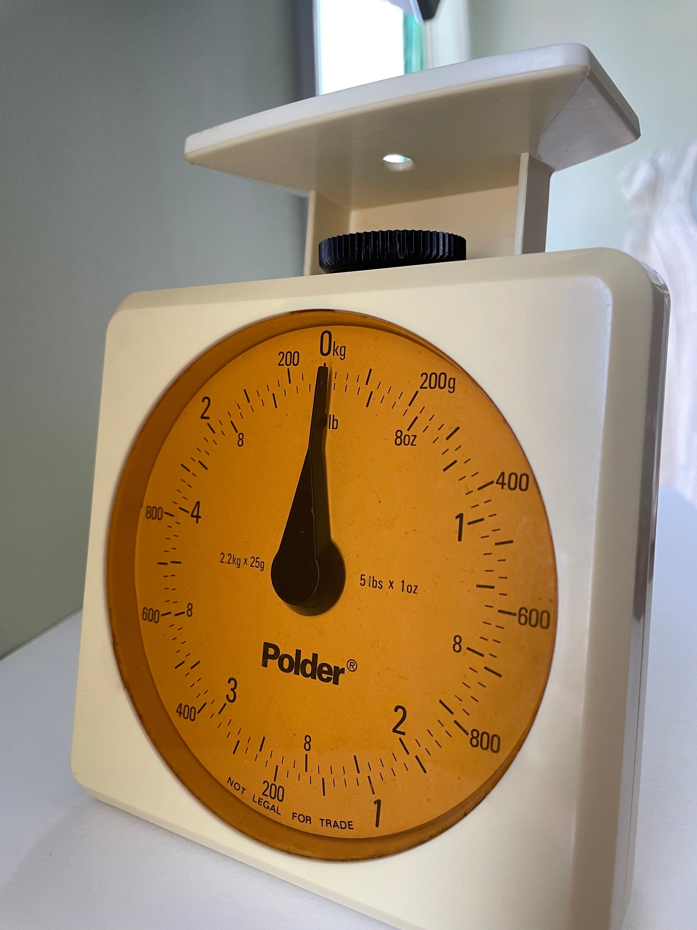 Vintage Polder Kitchen Scale: 5 Lb Capacity, Retro Farmhouse Decor - Etsy