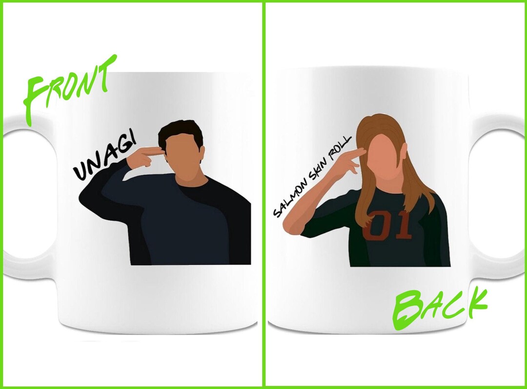 Unagi Salmon Skin Roll Rachel Ross FRIENDS Quote Coffee Mug - 11oz or ...