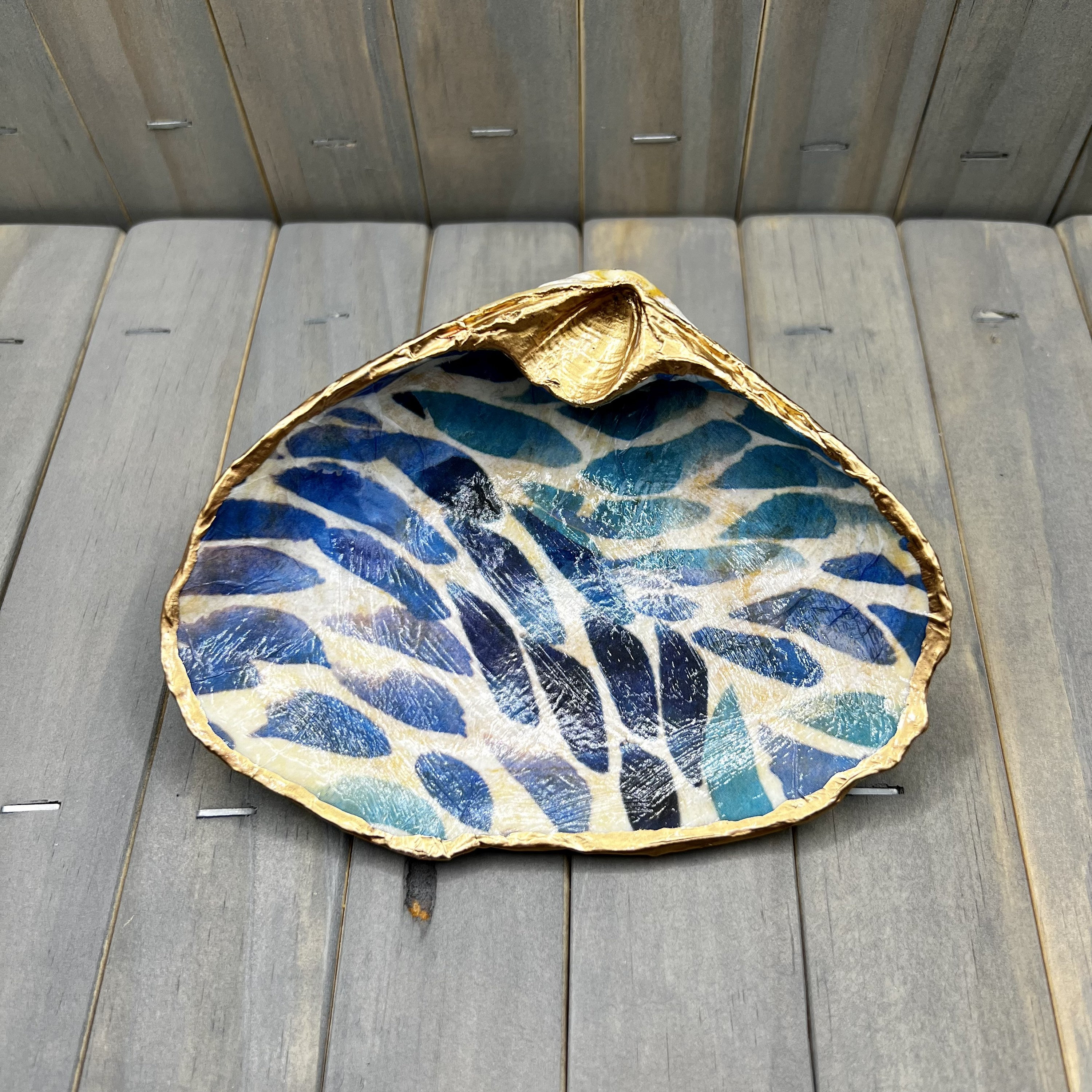 Large Genuine Clam Shell Bowl, Clam Shell Jewelry Dish, Trinket Dish ...