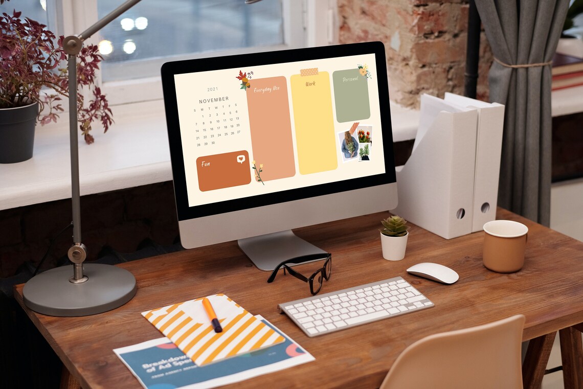 Desktop Wallpaper - November Fall Autumn Desktop Laptop Wallpaper ...