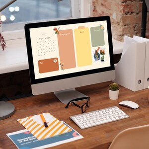 Desktop Wallpaper - November Fall Autumn Desktop Laptop Wallpaper ...