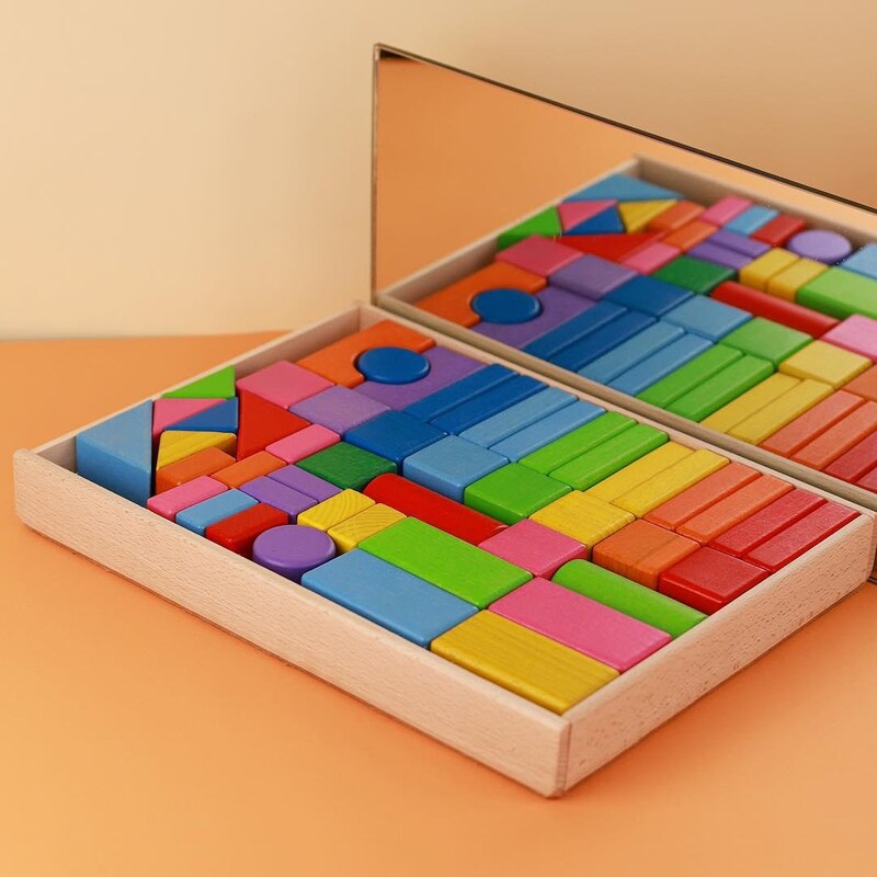 Wood Stacking Blocks - Etsy