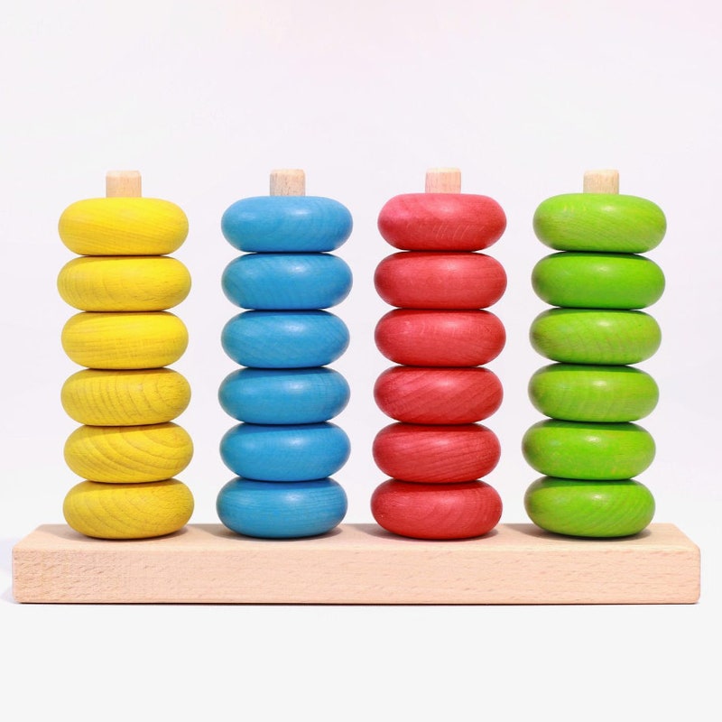 Wooden Ring Stacker - Etsy