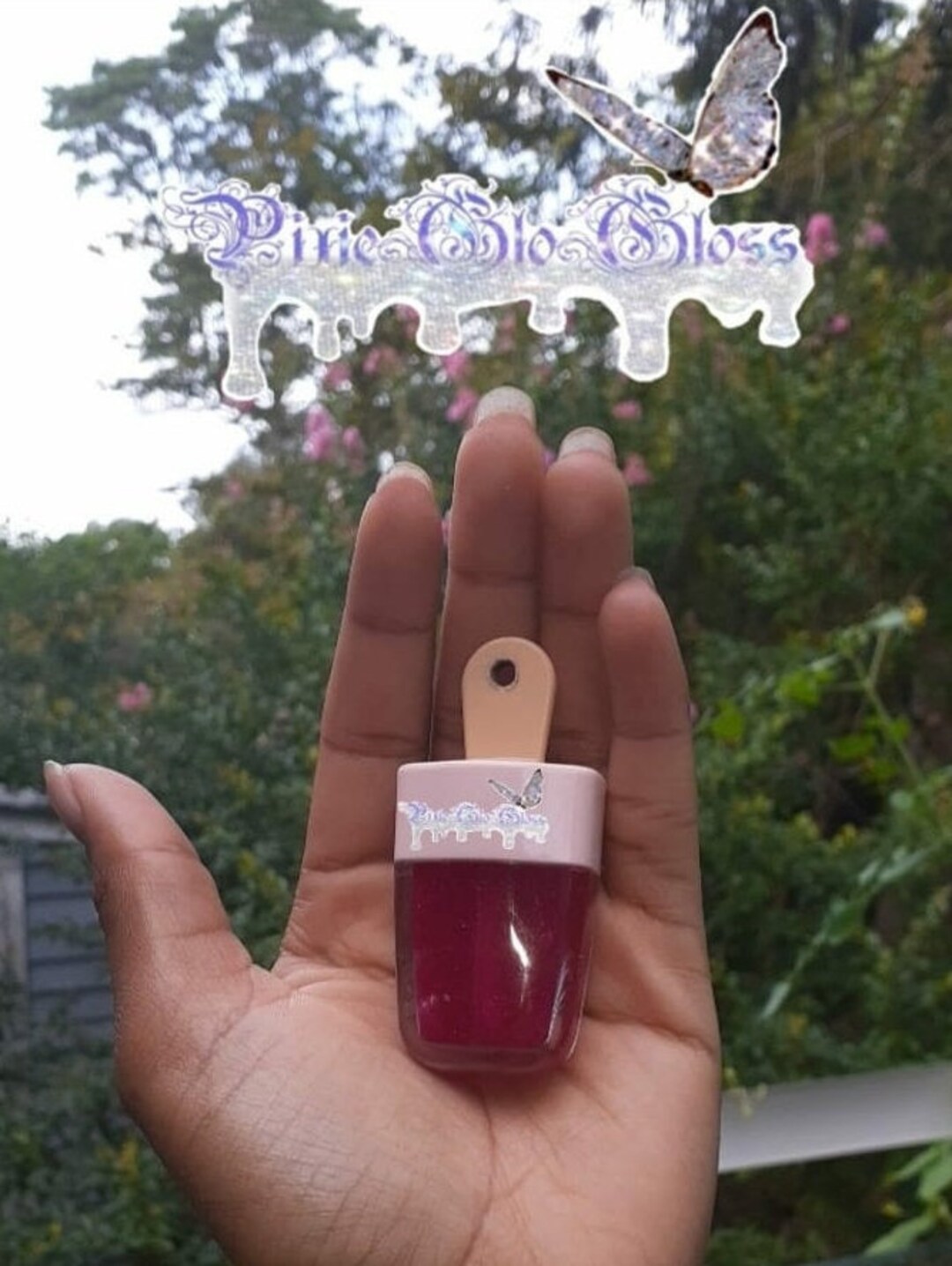 Popsicle Lip Gloss Necklace - Etsy