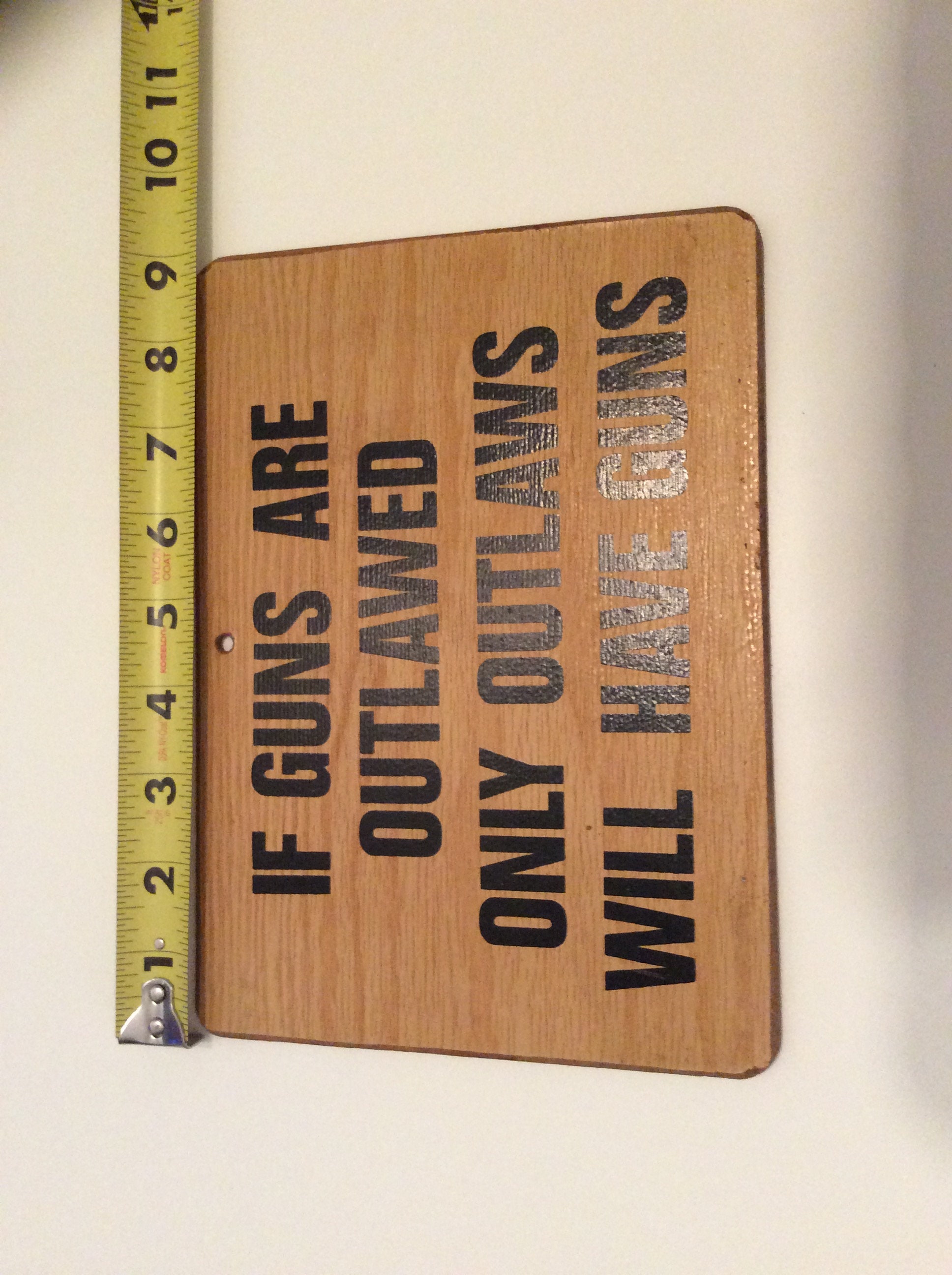 If Guns Are Outlawed-sign and Guns, Crime, and Freedom Book - Etsy