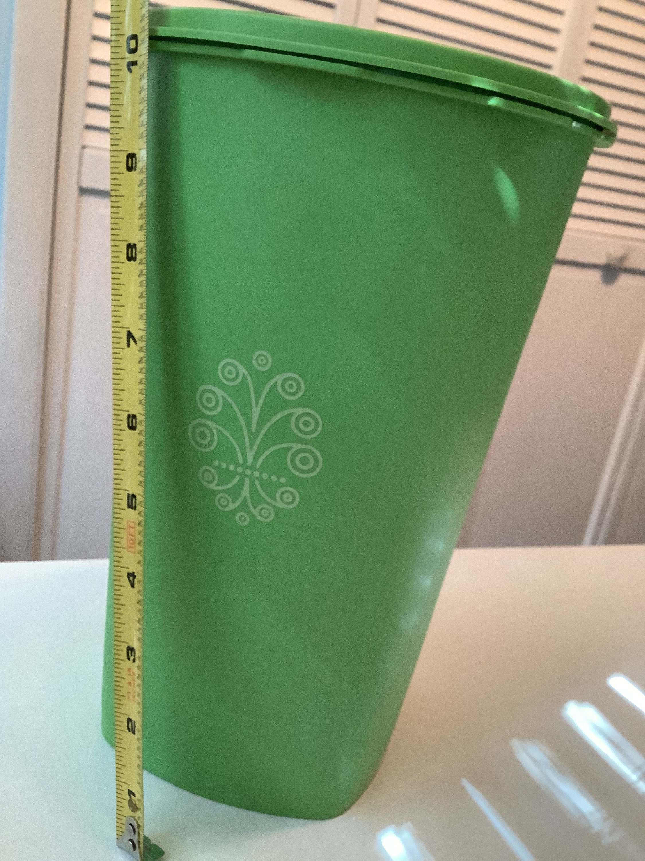 Tupperware Container Tall Lime Green Servalier - Etsy