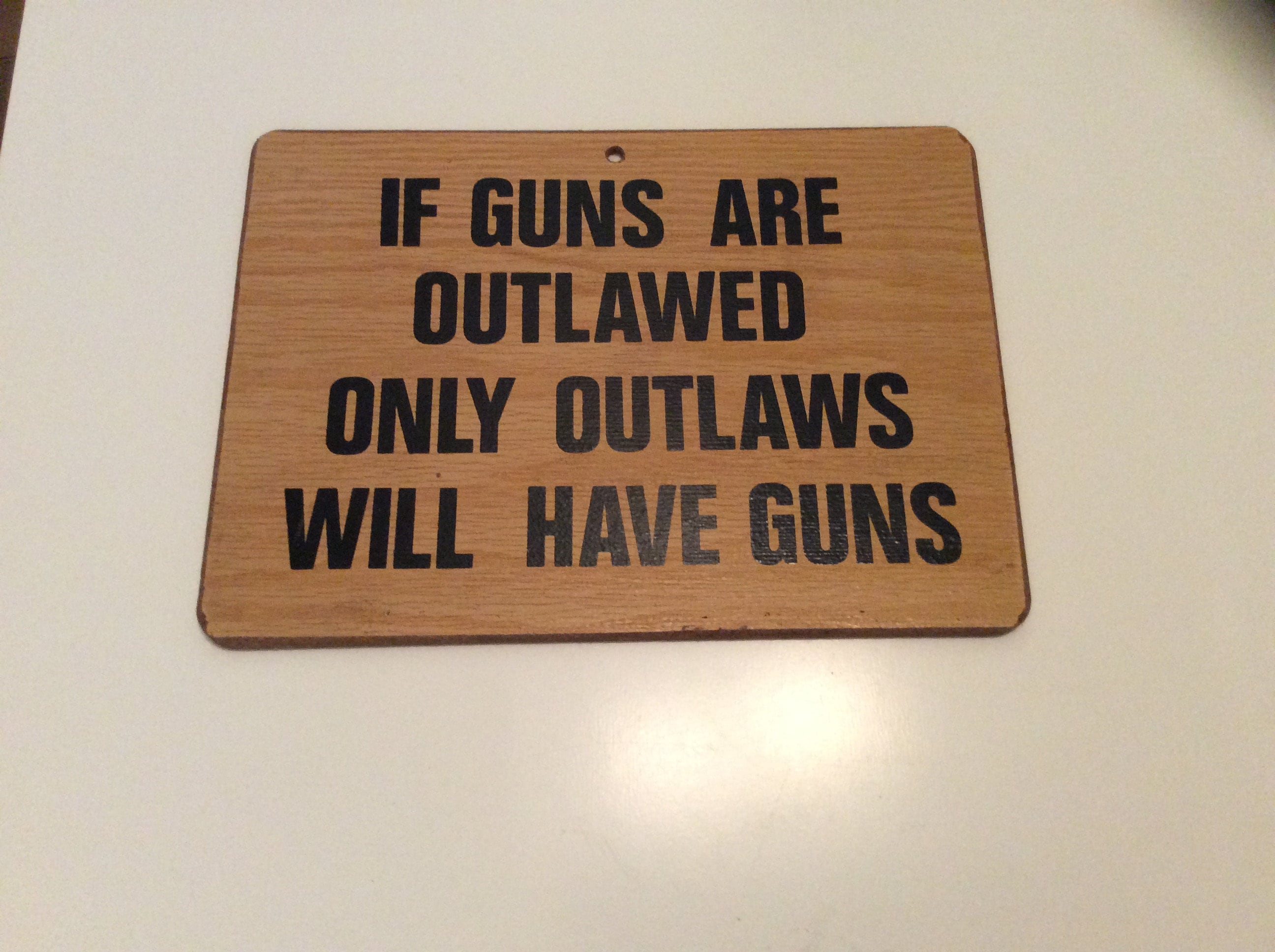 If Guns Are Outlawed-sign and Guns, Crime, and Freedom Book - Etsy