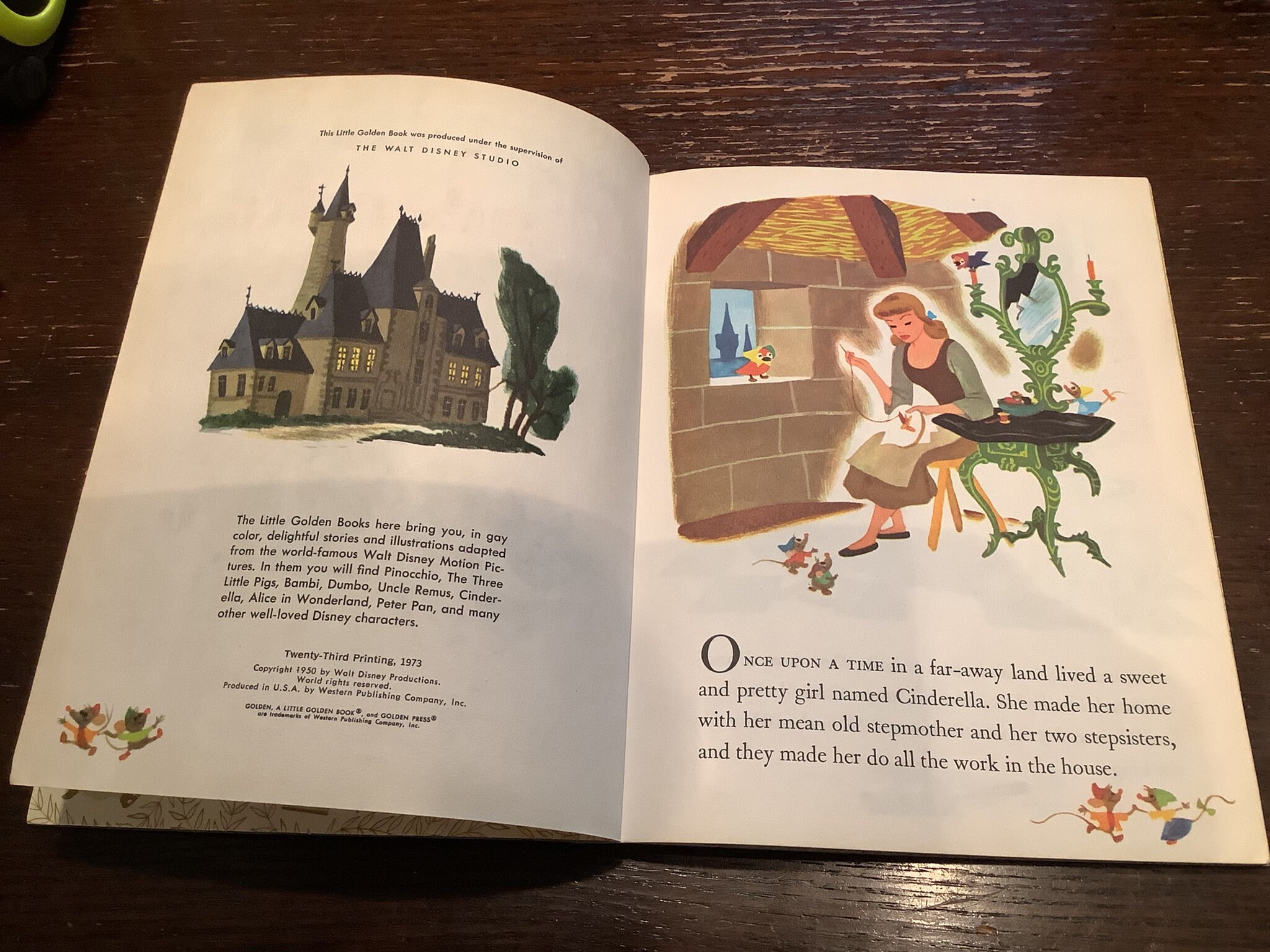 Walt Disney’s Cinderella - Golden Book - Etsy