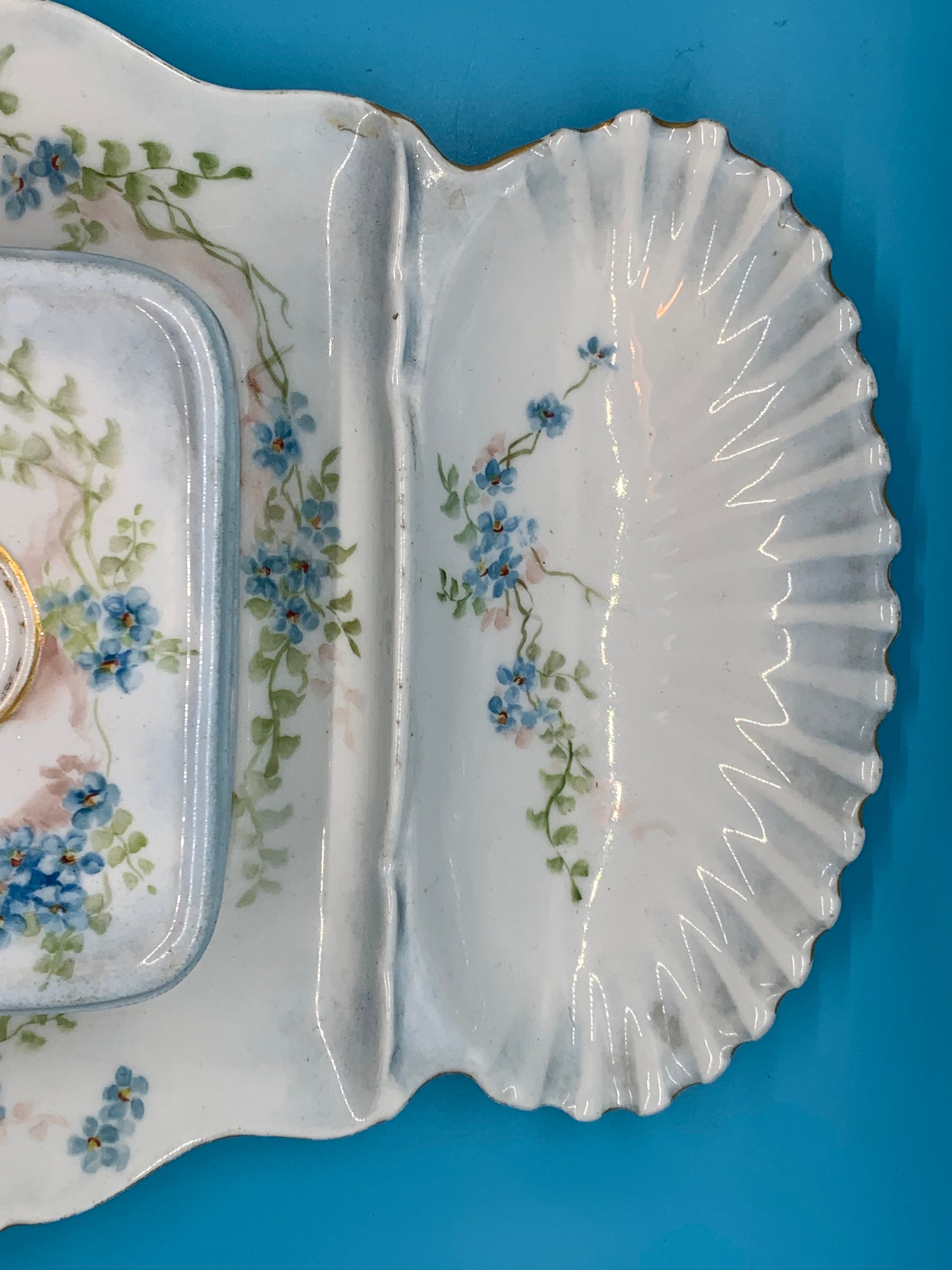 19th Century French Limoges Sardine Box - Etsy