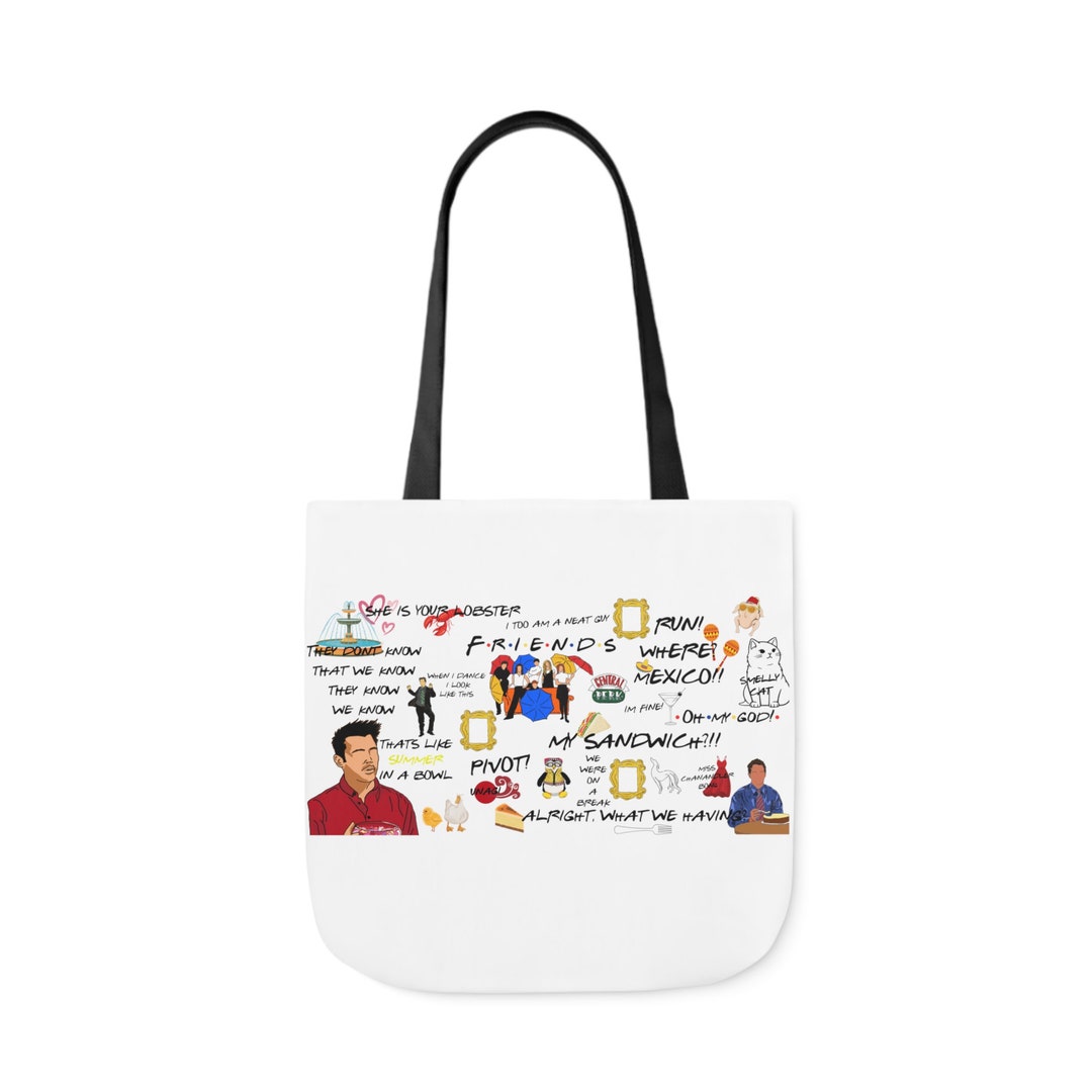 Friends TV Show Canvas Tote Bag, Friends TV Series, Friends Tote Bag ...
