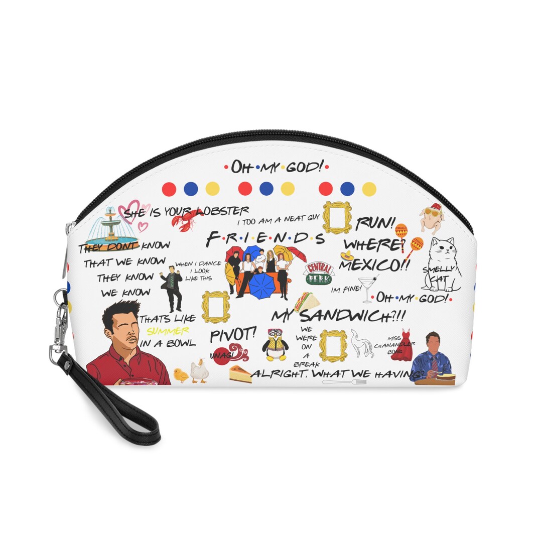 Friends TV Show Makeup Bag, Friends Make up Bag, Friends Make Up ...