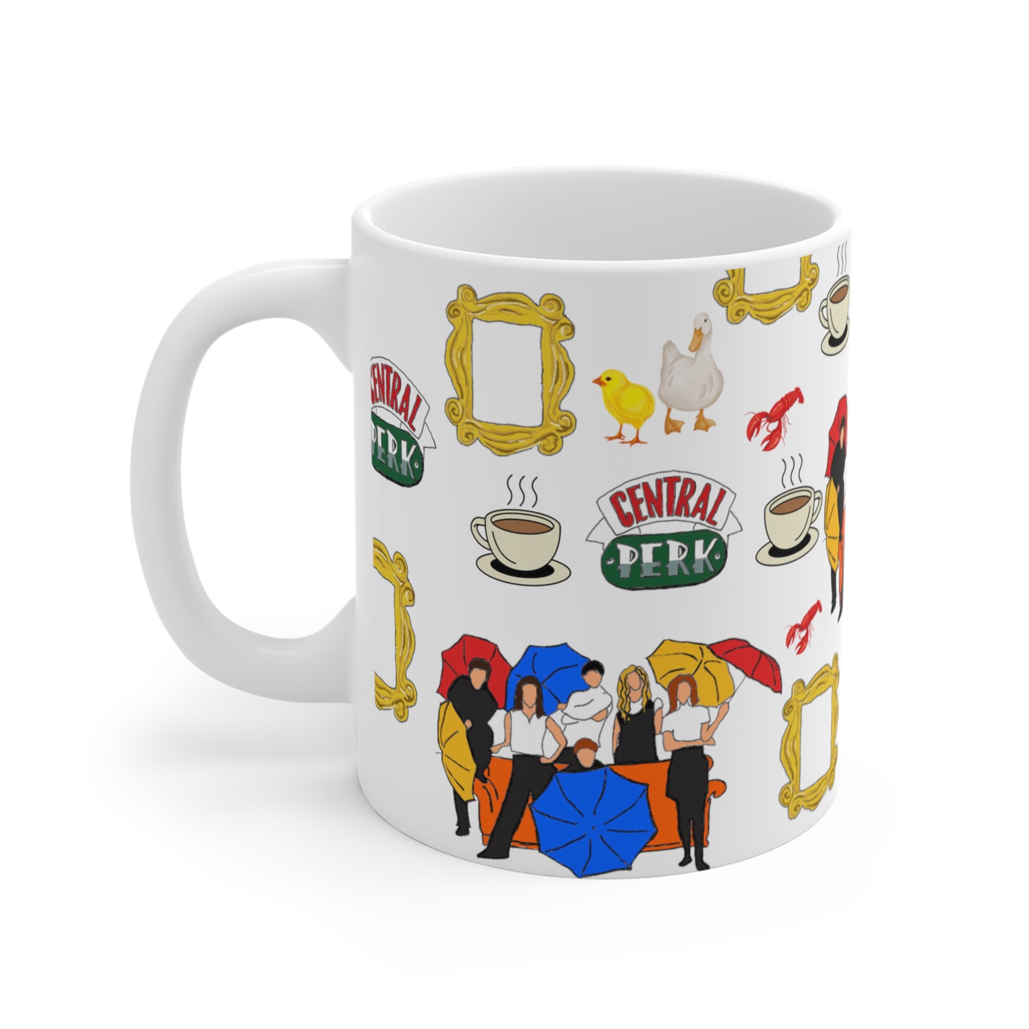 Friends TV Show Mug Christmas Gift Funky Cute Present Friends - Etsy UK