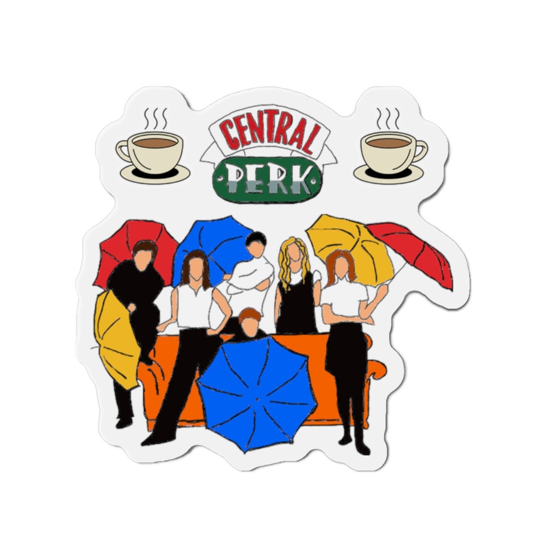 Friends TV Show Die-cut Magnets Friends Christmas Gift Magnet Central ...