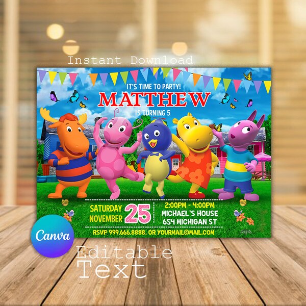 Backyardigans Etsy