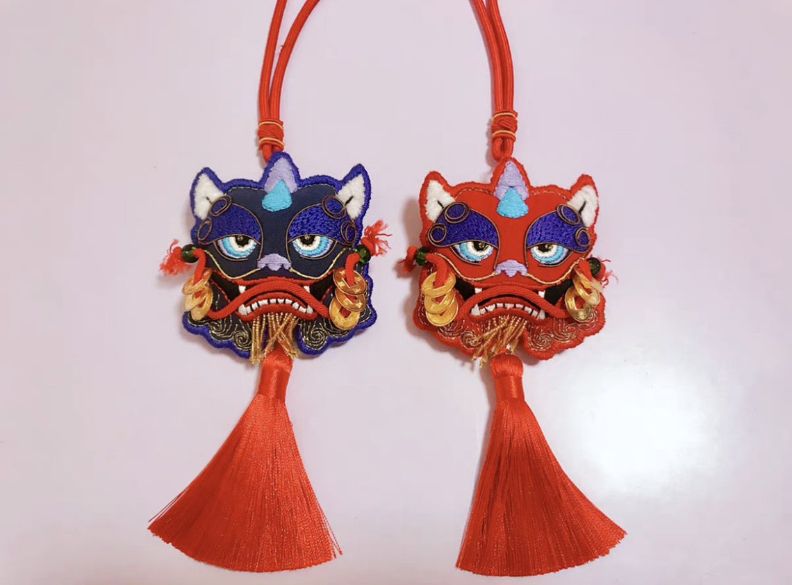 Lucky Amulet Sachet DIY Embroidery Kit for Beginner Good - Etsy