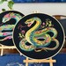 Spirit Snake, DIY Embroidery Kit, Start Kit for Beginner, Hand ...