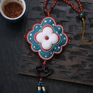 DIY Lucky Amulet, Rabbit Amulet Emrboidery Felting Kit, Handmade Sachet ...