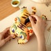 Chinese Tiger & Dragon Chest Bag - DIY Embroidery Kit - Finished ...