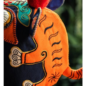 Tiger Head Hat, DIY Embroidery Kit, Chinese Traditional Good Luck ...