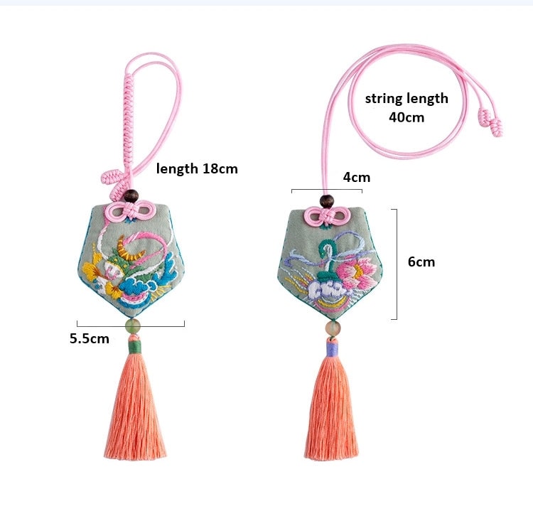 12 Zodiacs Animals Amulet Charm / Beginner DIY Emrboidery Kit ...