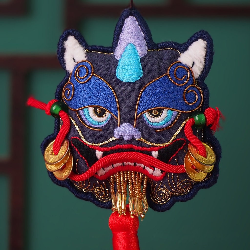 Lucky Amulet Sachet DIY Embroidery Kit for Beginner Good - Etsy