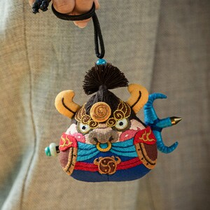 Bullish, Chinese Zodiac Ox Amulet, DIY Embroidery Kit, Good Luck ...