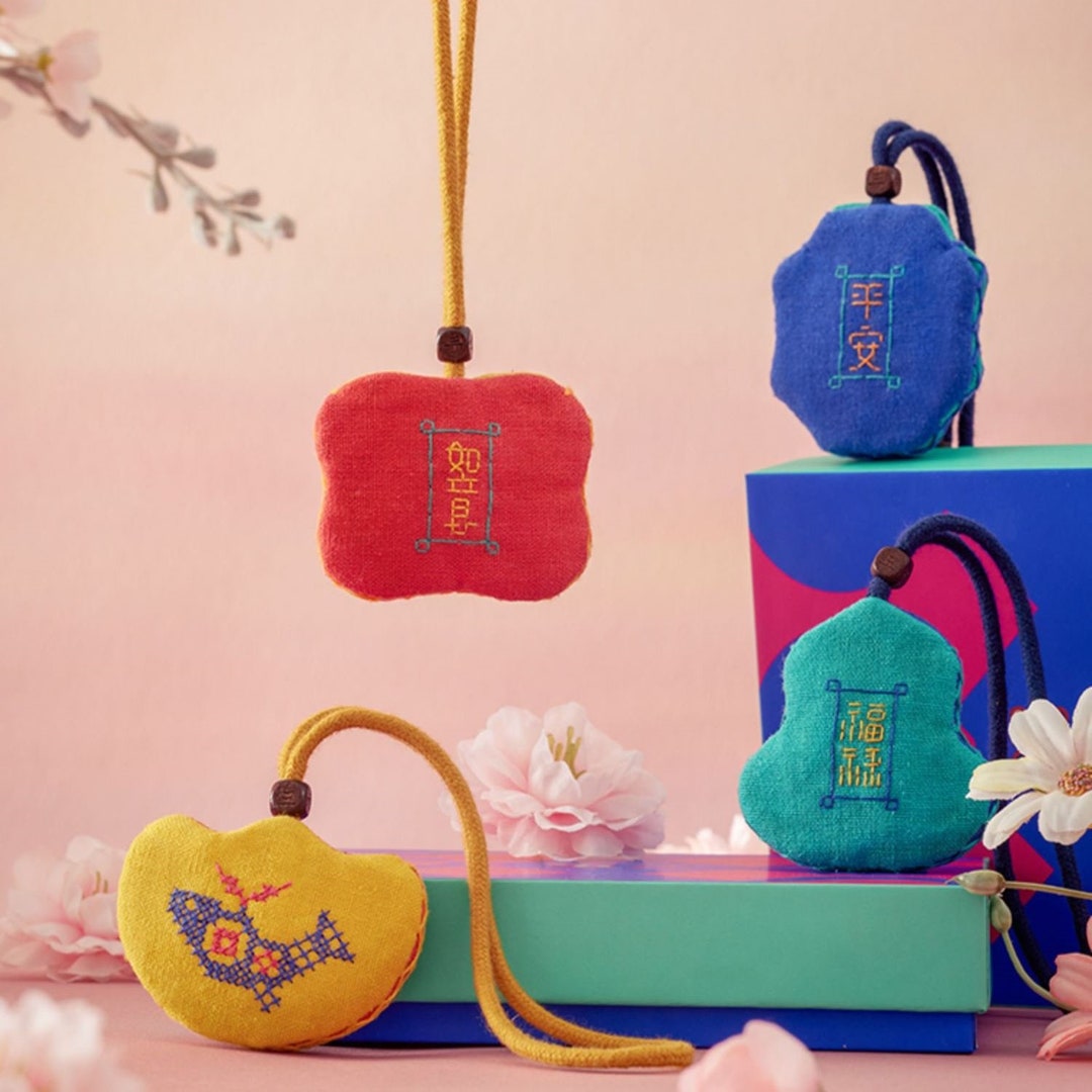 Amulet | DIY Embroidery Kit for Beginners | Handmade Good Luck Gift ...