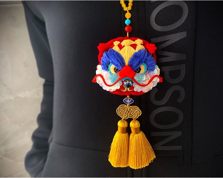 Lucky Dragon Amulet Sachet DIY Embroidery Kit Beginner Good - Etsy