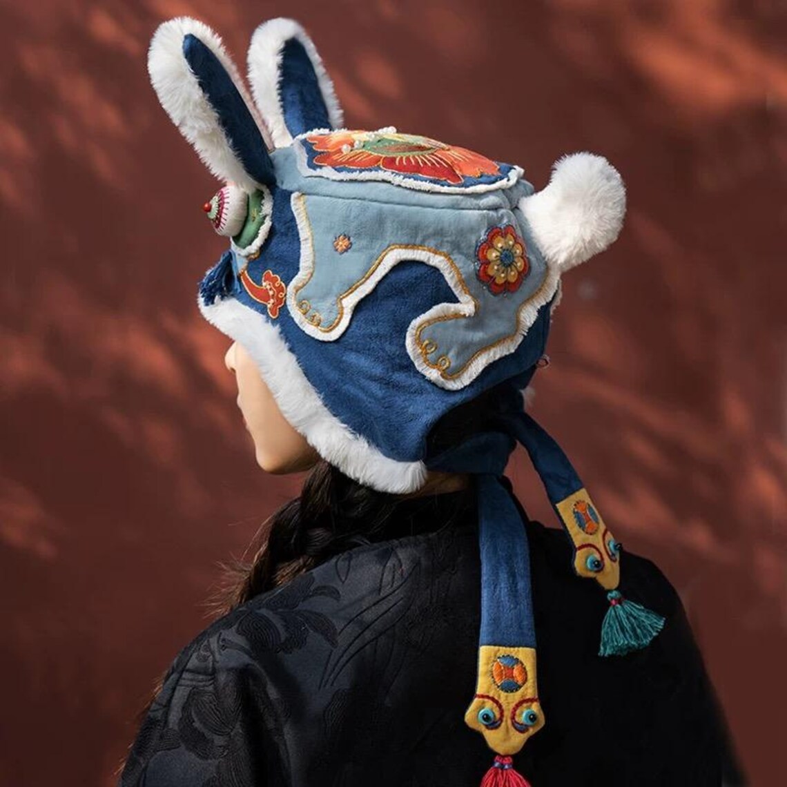 Snake & Rabbit Hat DIY Emrboidery Kit, Hand-sewing Hat, Handmade ...