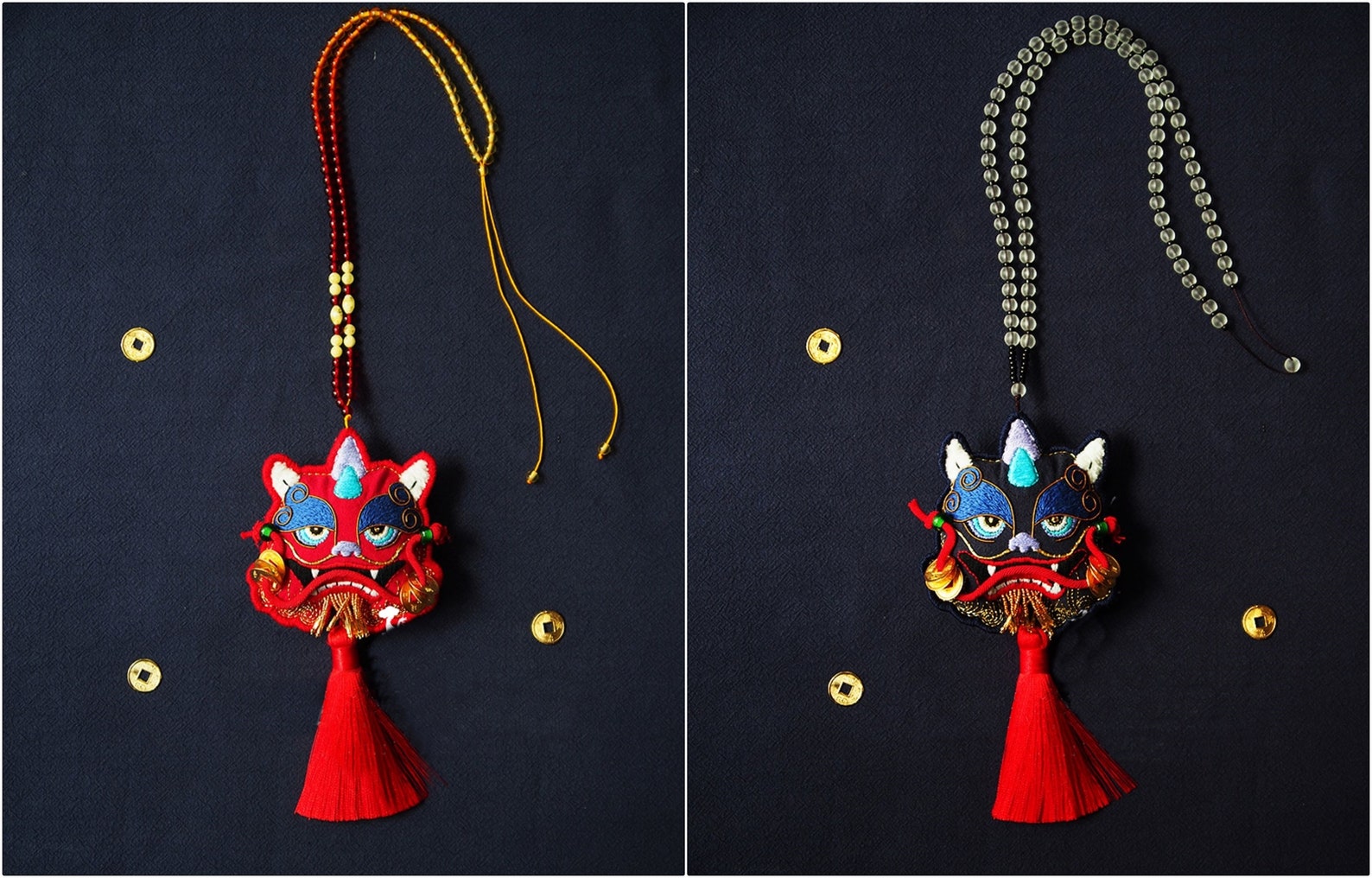 Lucky Amulet Sachet DIY Embroidery Kit for Beginner Good - Etsy