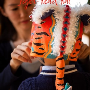 Tiger Head Hat DIY Emrboidery Kit, Hand-sewing Hat, With Tutorial Video ...