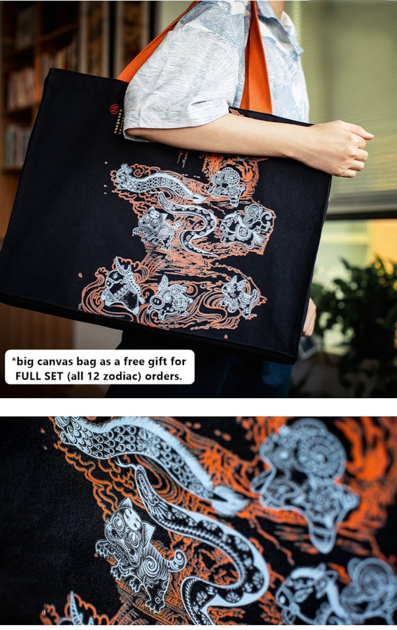 Chinese Zodiac 12 Zodiac Signs Handmade Embroidery Unique - Etsy