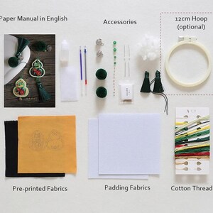 Chinese Zodiac Snake Fortune Charm DIY Embroidery Kit | Beginner ...