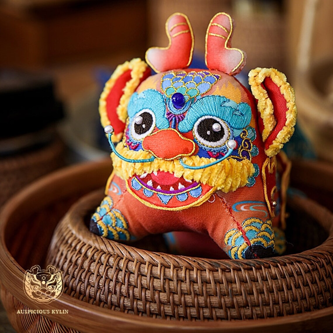 Cloth Kylin Beginners DIY Emrboidery Kit Handmade Good Luck - Etsy