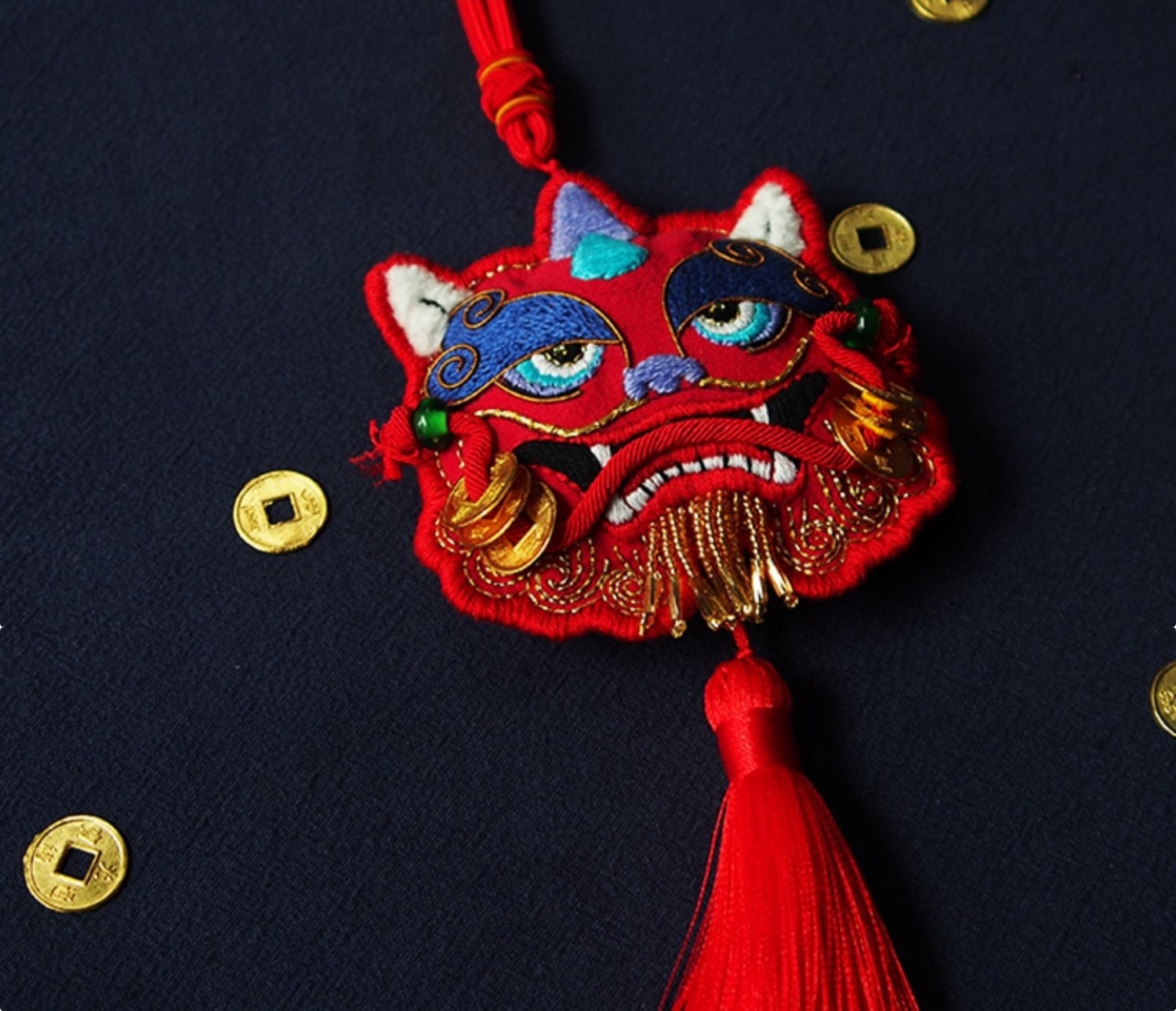 Lucky Amulet Sachet DIY Embroidery Kit for Beginner Good - Etsy