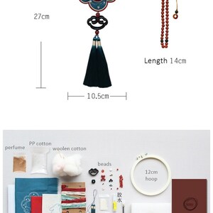 DIY Lucky Amulet, Rabbit Amulet Emrboidery Felting Kit, Handmade Sachet ...