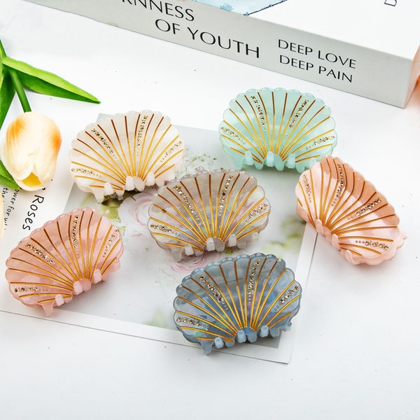 Conch Shell Claw Clip - Etsy