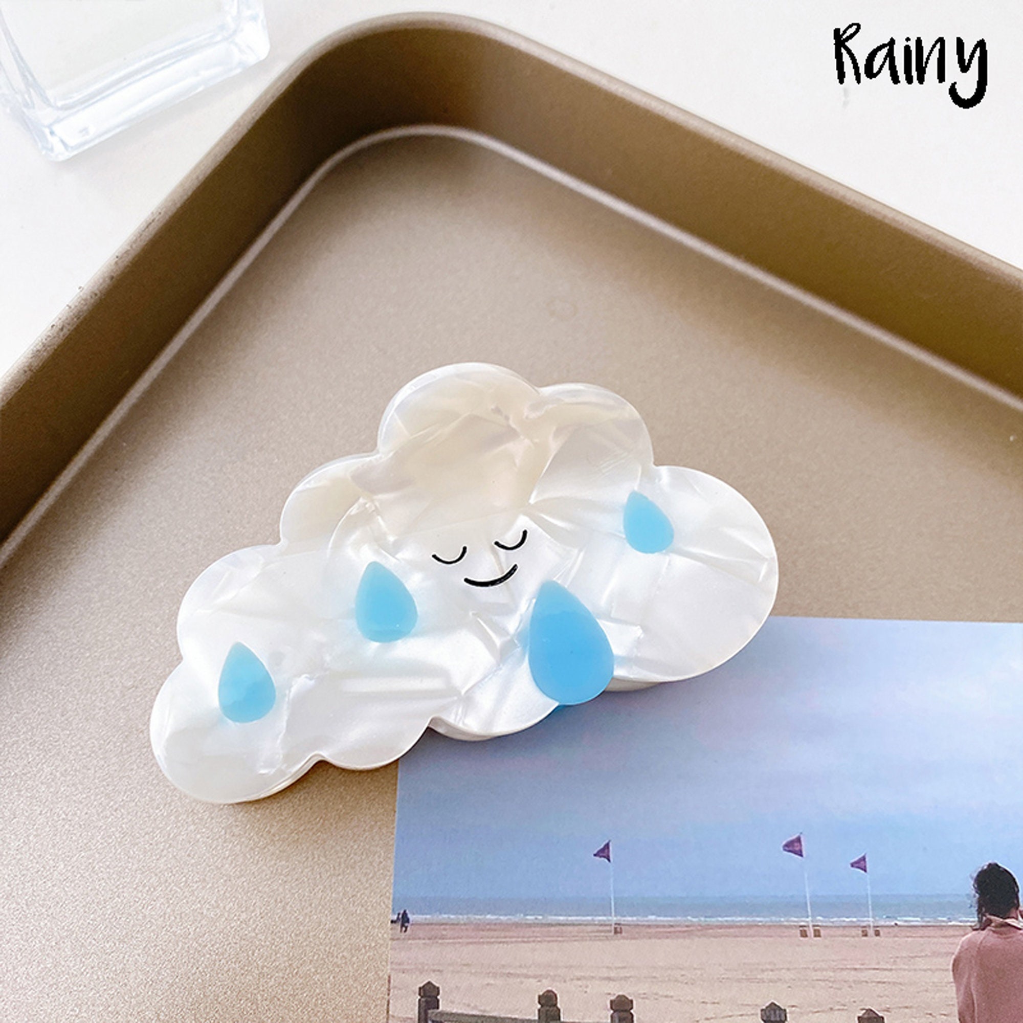 Cute Cloud Rainbow Hair Claw Clips Kawaii Hair Claw Fashion - Etsy