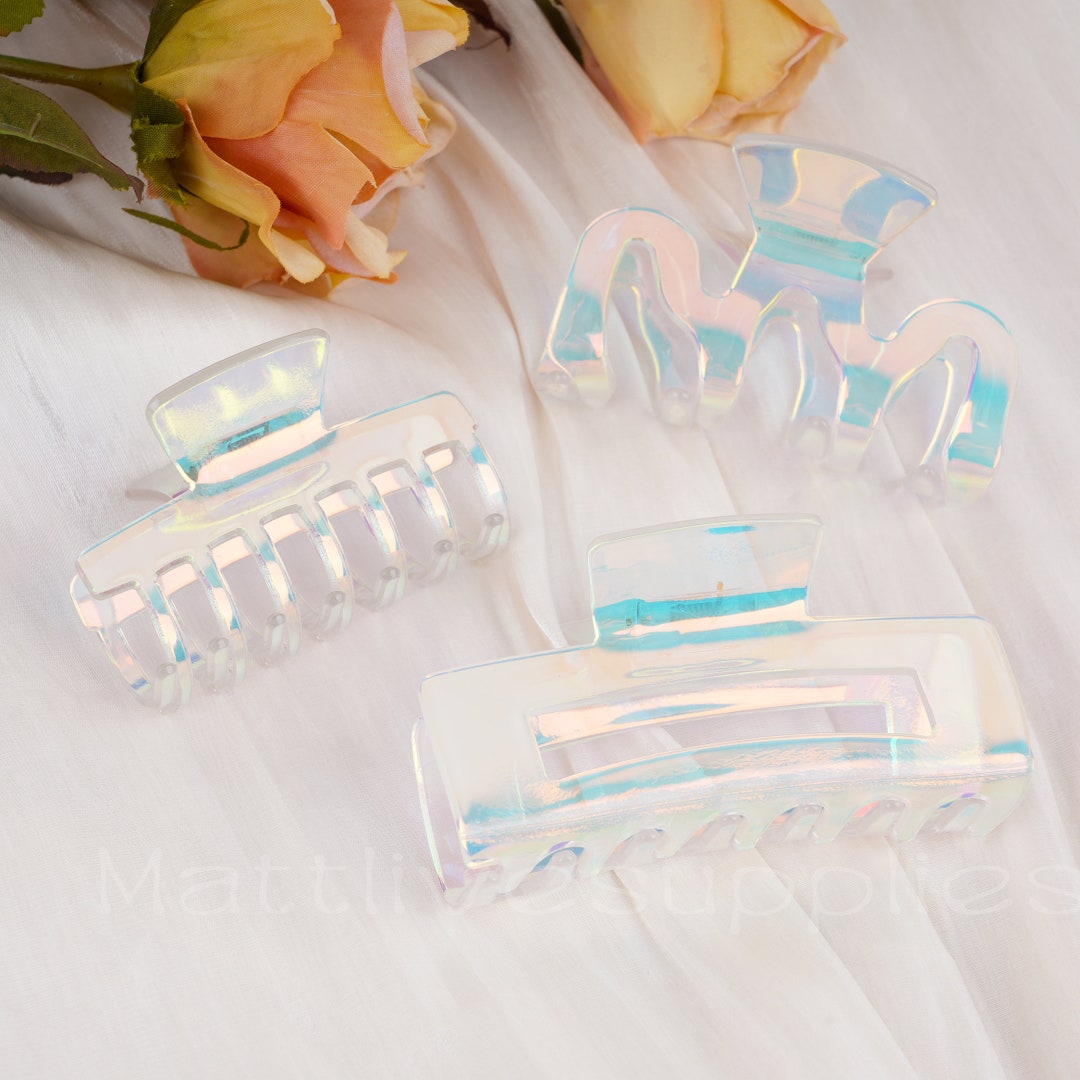 Laser Minimalist Hair Claw,trendy Hair Clamp for Girl,great for Thick ...