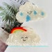Cute Cloud Rainbow Hair Claw Clips, Kawaii Hair Claw, Fashion Hair Claw ...