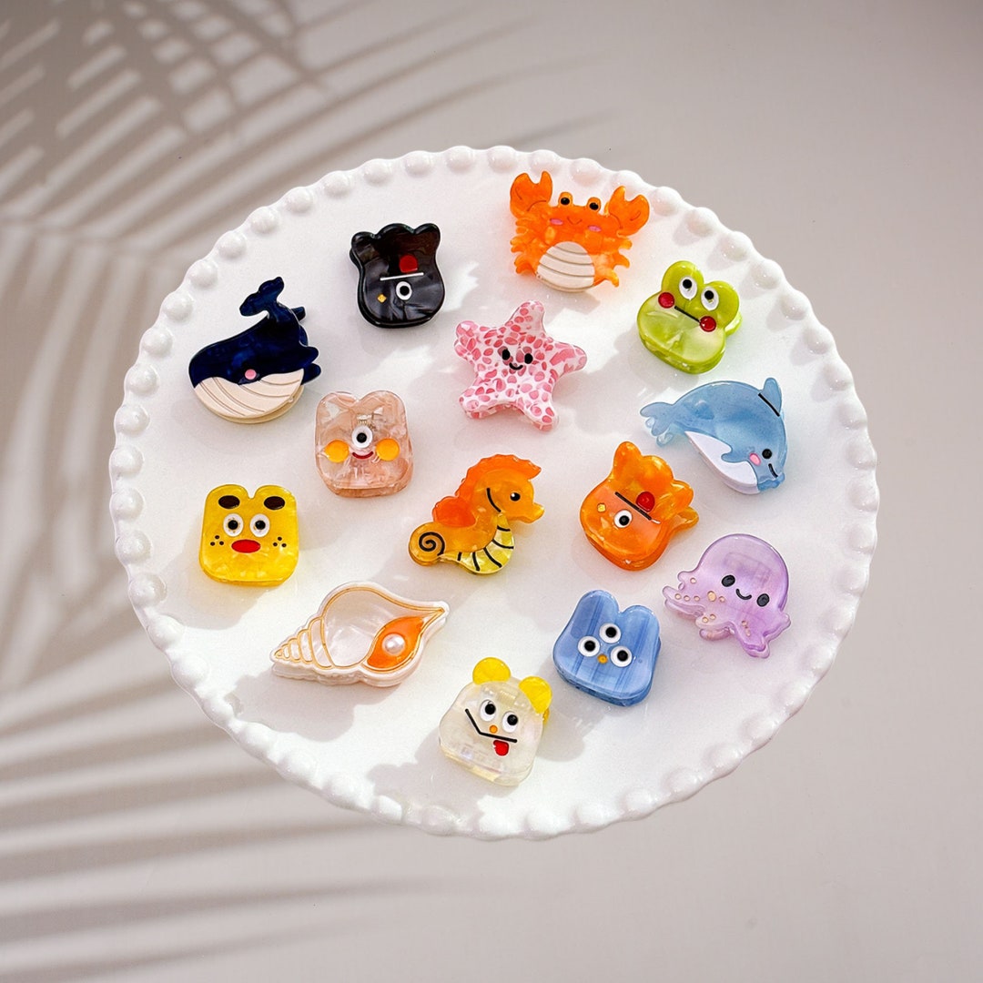 Fun Small Hair Clip,sea Life Hair Barrette,ocean Theme Hair Accessory ...