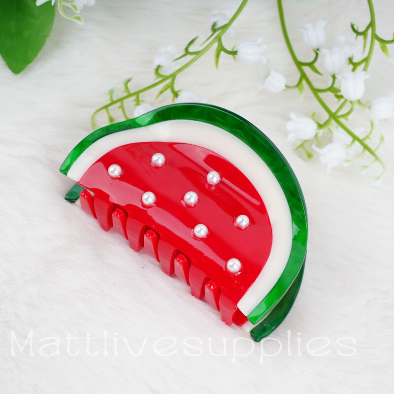 Fruit Hair Clips - Etsy