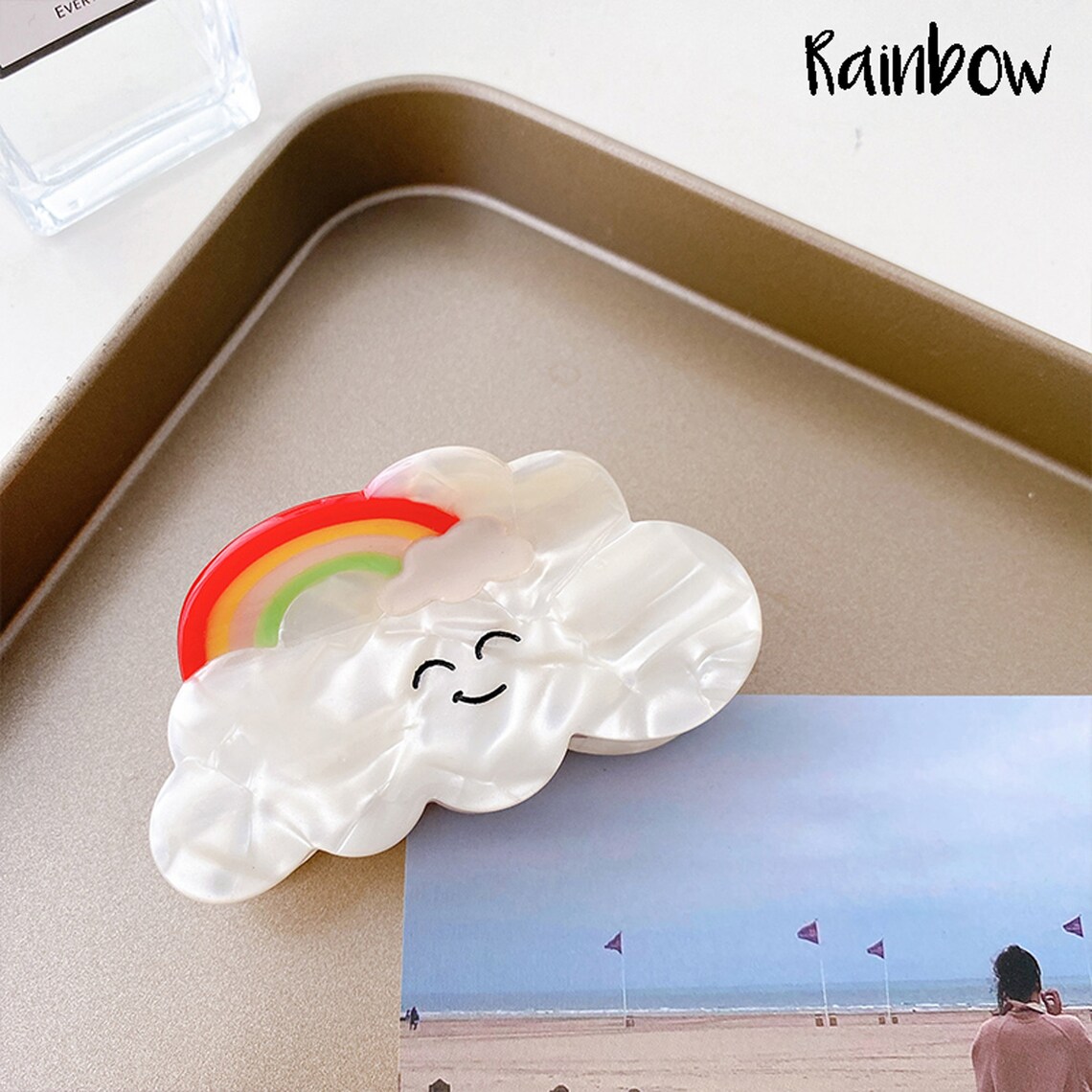 Cute Cloud Rainbow Hair Claw Clips Kawaii Hair Claw Fashion - Etsy