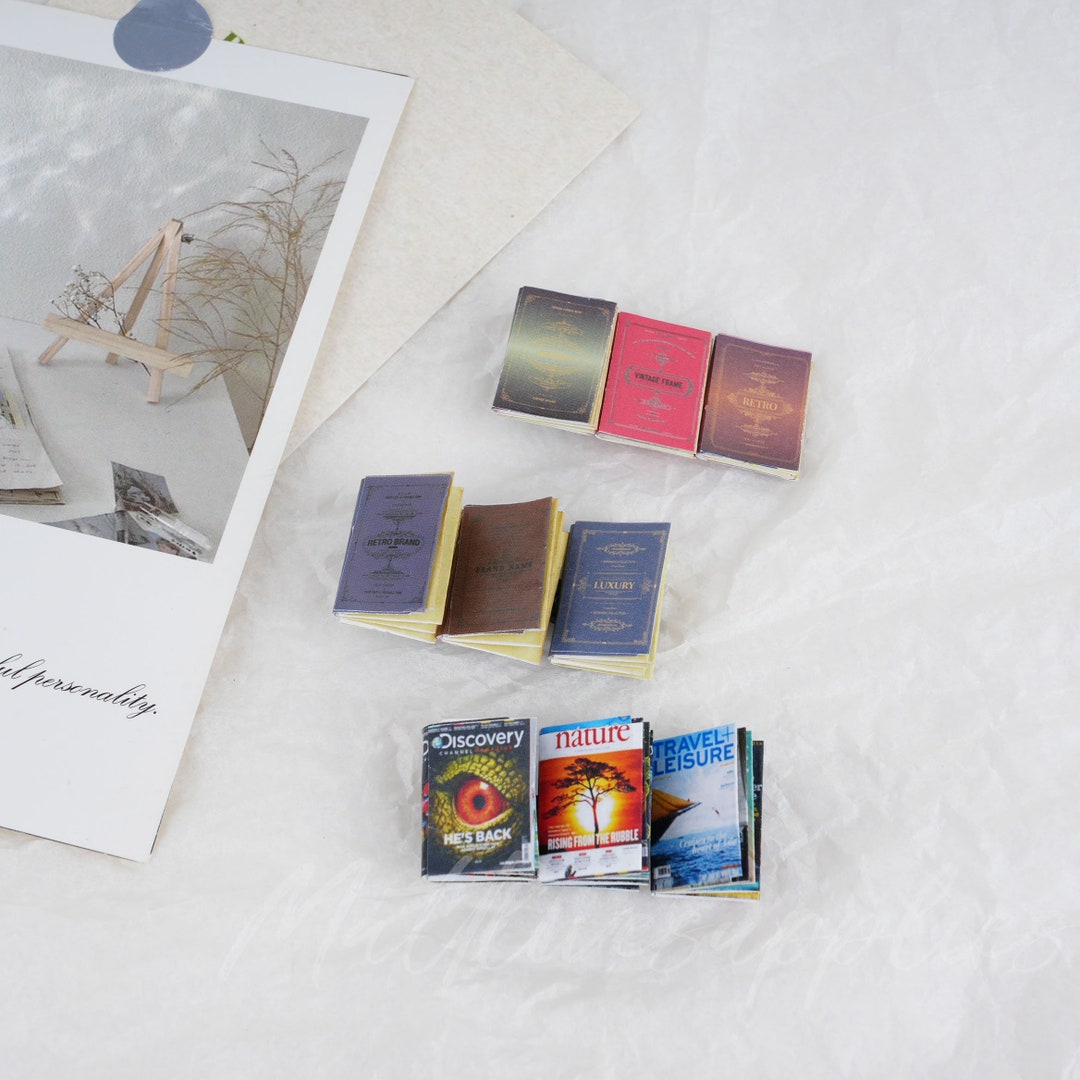 Miniature Book Hair Clip,book Hair Barrette,design Book Hair Clip ...