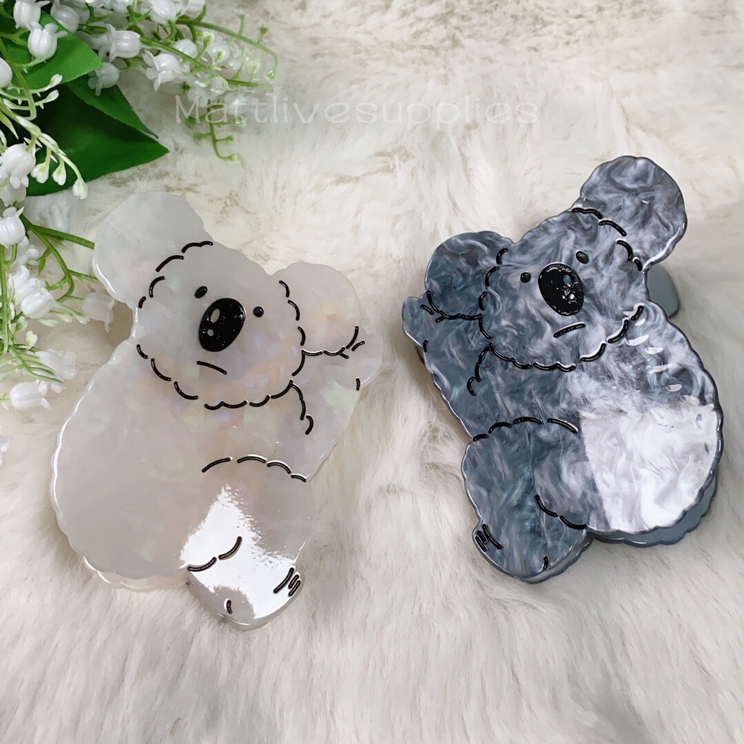 Adorable Koala Hair Claw,lovely Koala Hair Claw,animal Hair Claw Clamp ...