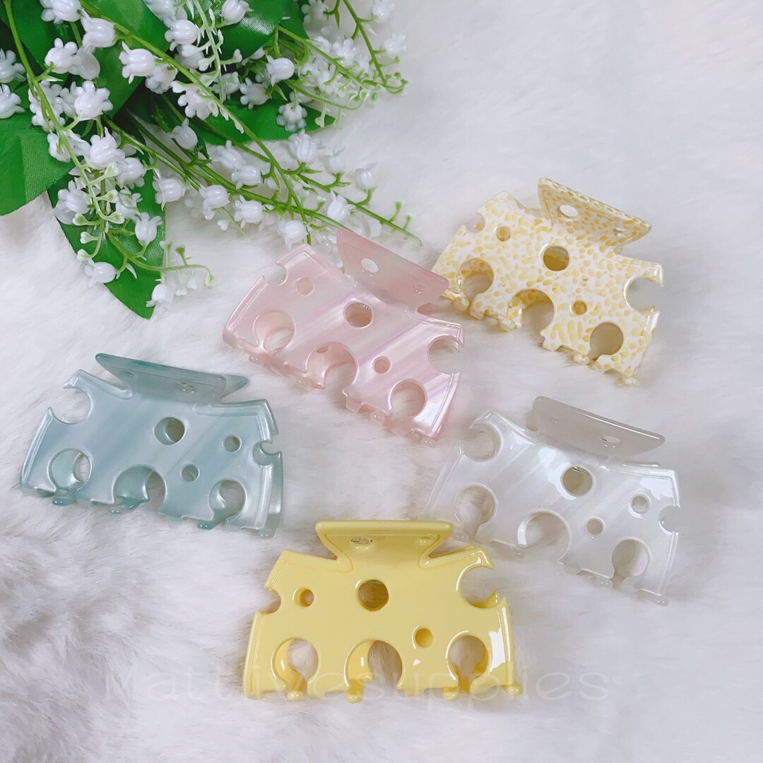 Funny Cheese Hair Claw Clips,unique Design Hair Clip,cute Hair Clips ...