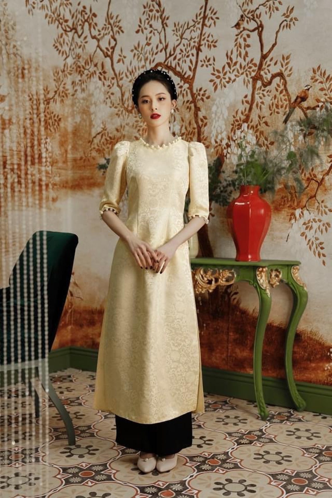 Women Ao Dai Vietnamese Traditional Dress for Women - Etsy
