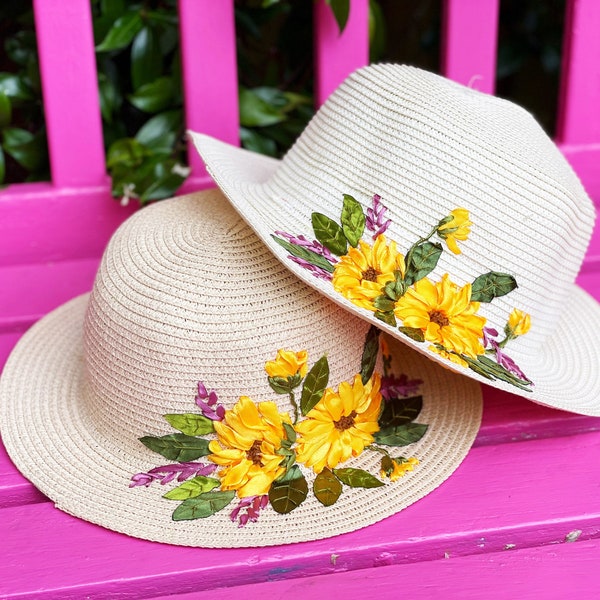 Mother Daughter Straw Hat - Etsy